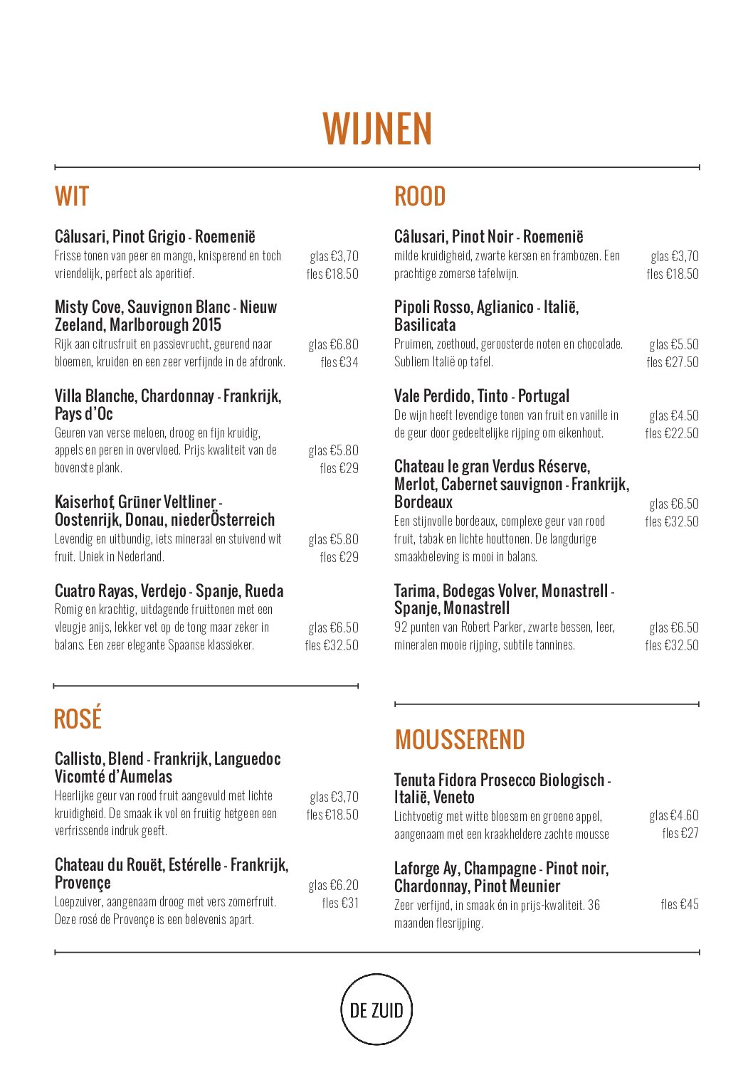 De Zuid Amsterdam – Bar & Kitchen