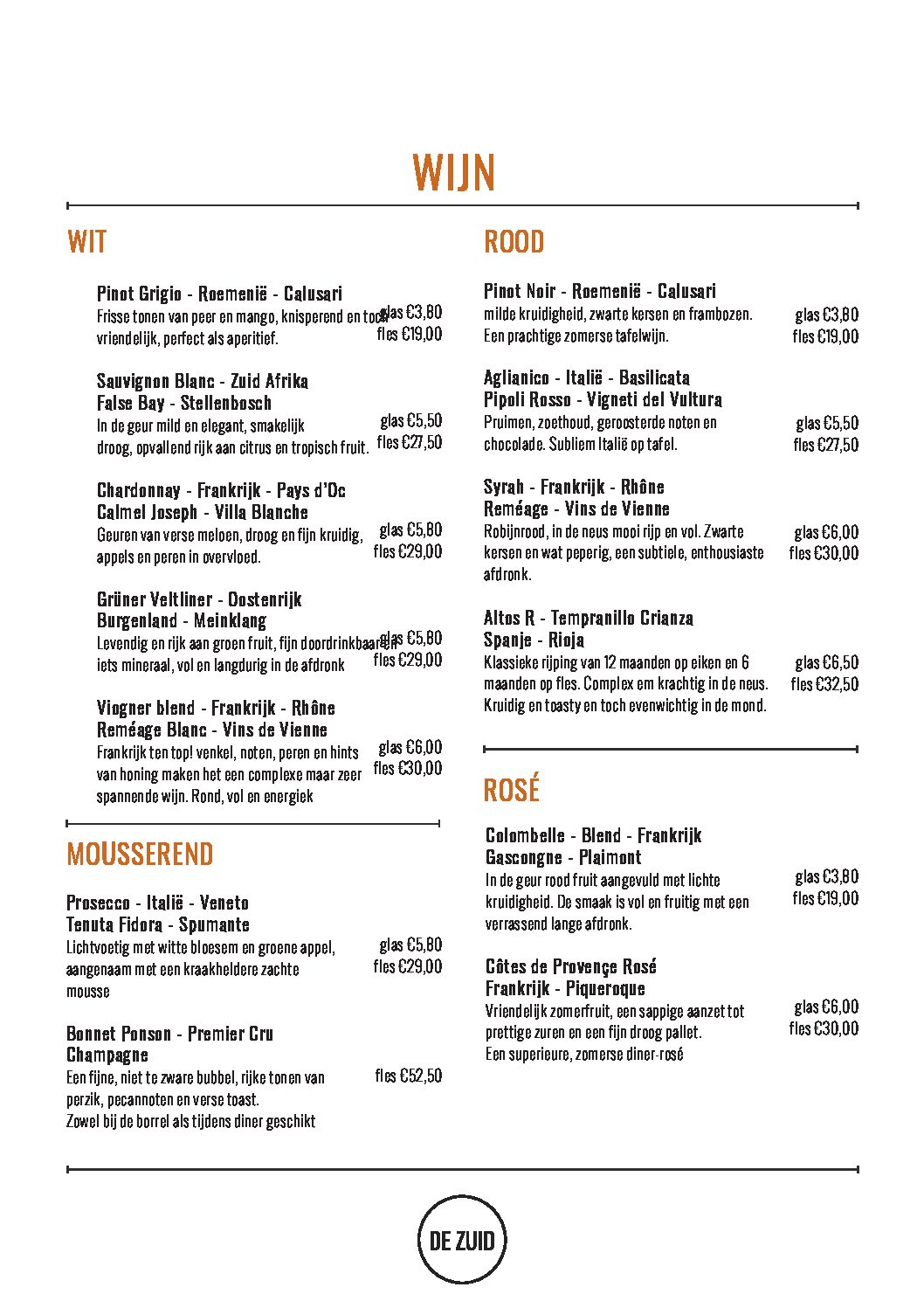 De Zuid Amsterdam – Bar & Kitchen