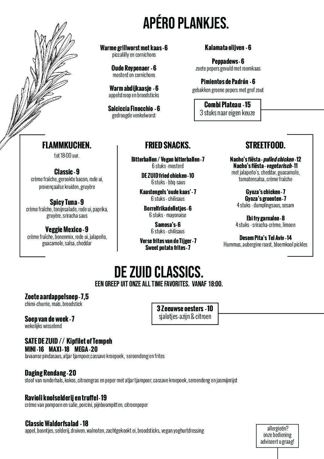 DE ZUID Amsterdam – Bar & Kitchen